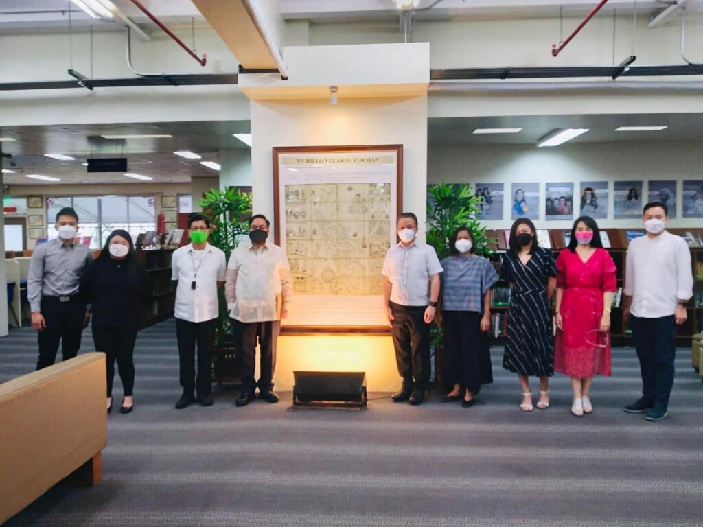 Murillo Velarde Map - Murillo-Velarde 1734 Map Replica Turnover Ceremony