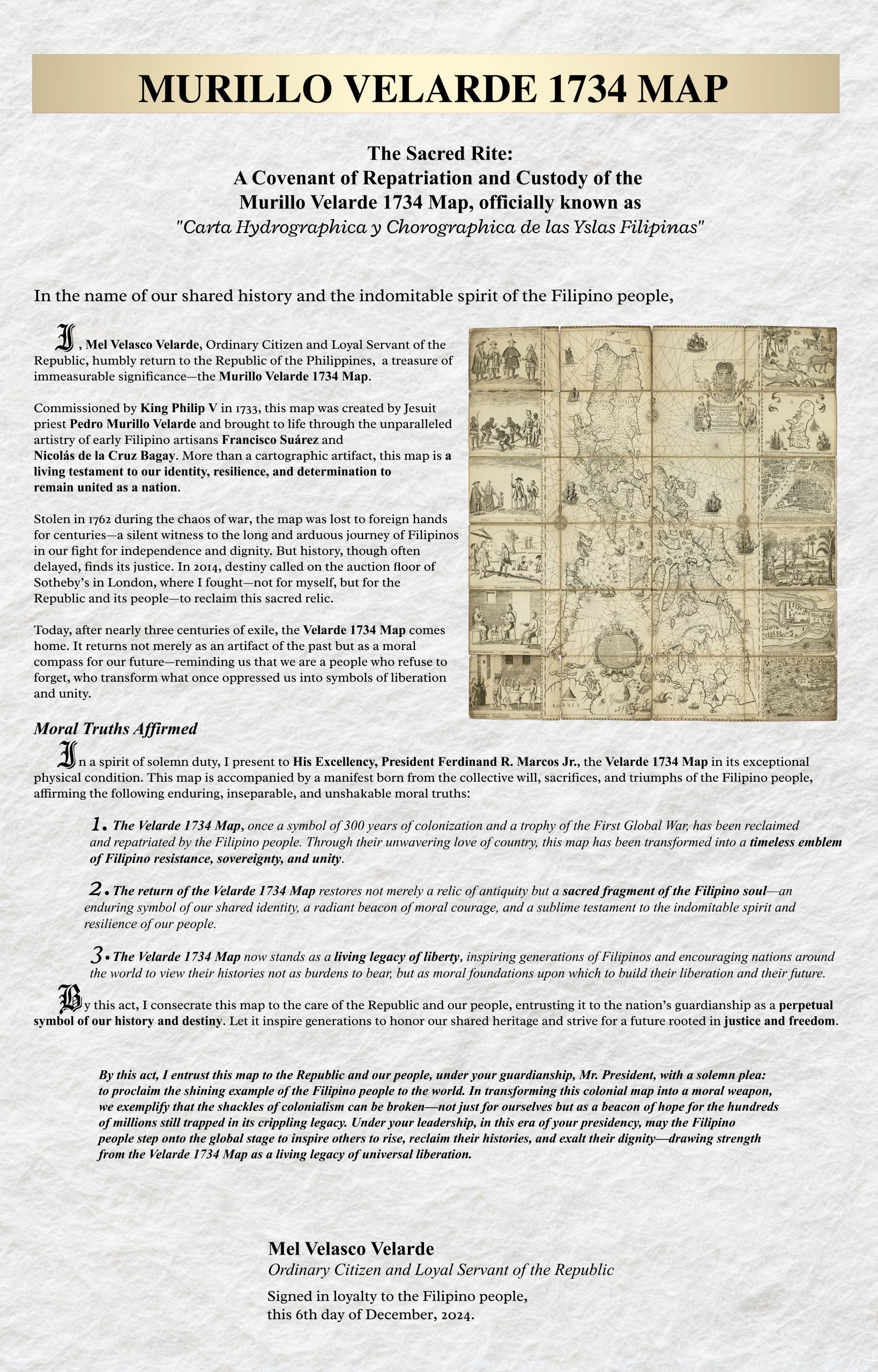 Murillo Velarde Map - Turnover of the Original Murillo Velarde 1734 Map ...